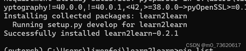 learn2learn安装问题：ERROR: Could not build wheels for learn2learn_learn2branch 安装教程-CSDN博客