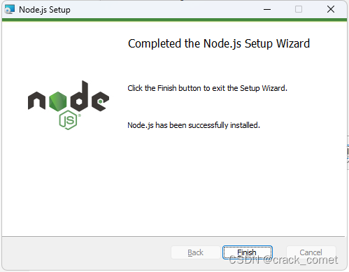 WINDOWS11下安装Node.JS并设置环境_windows11 安装node-CSDN博客