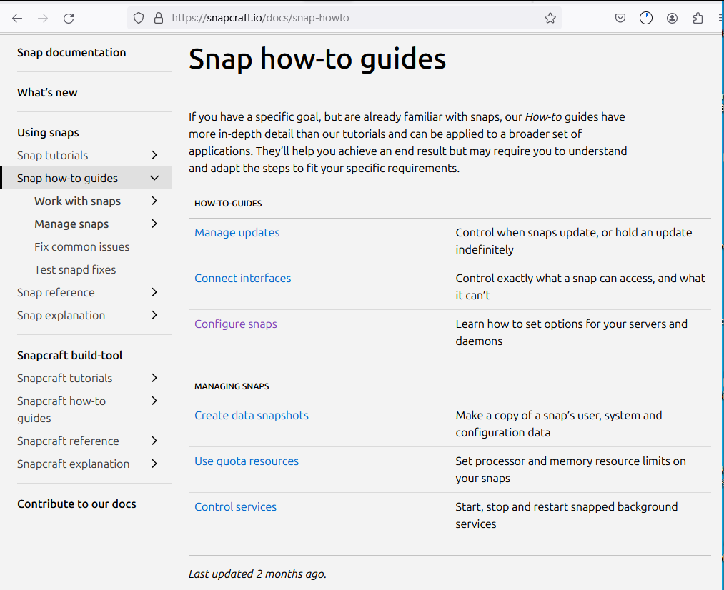 官方手册：Snap documentation_snap type changed-CSDN博客