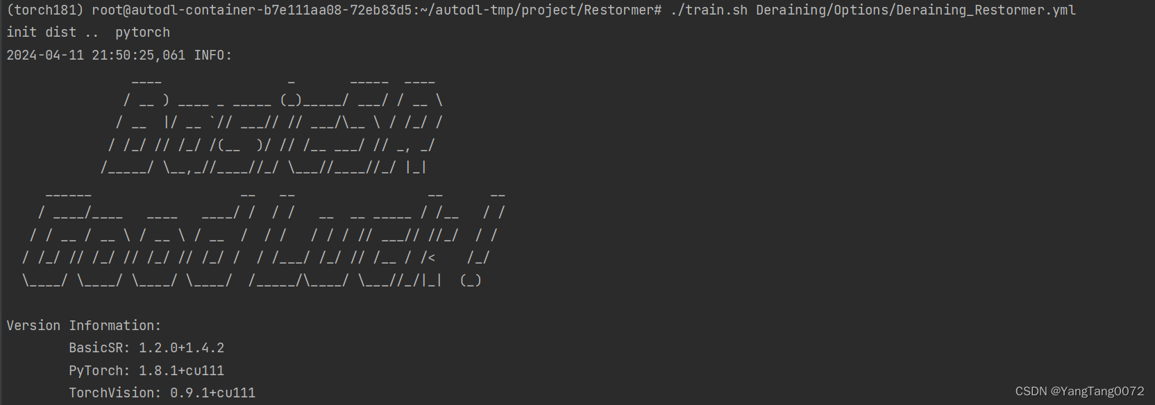 Restormer复现-CSDN博客