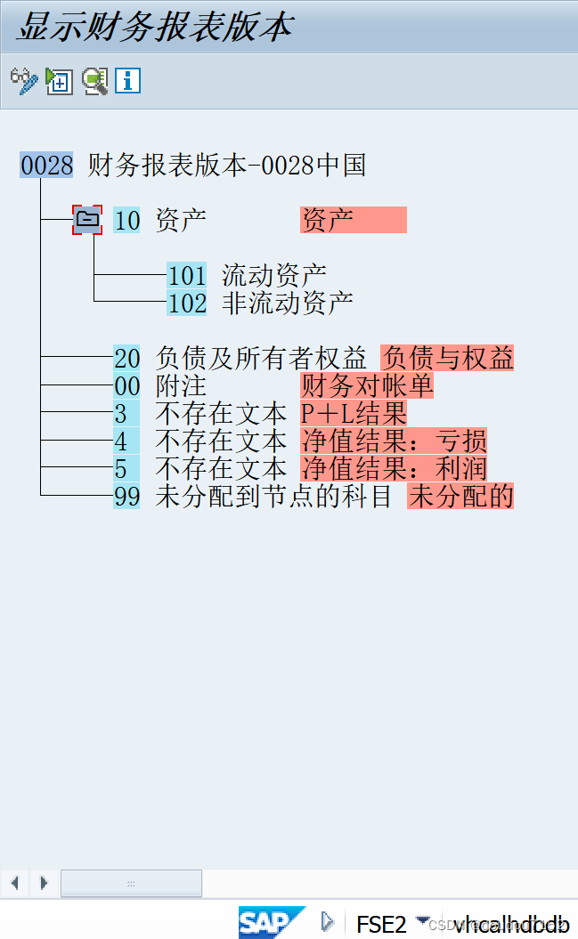 SAP 定义会计报表版本（OB58_SM30）_sap ob58-CSDN博客
