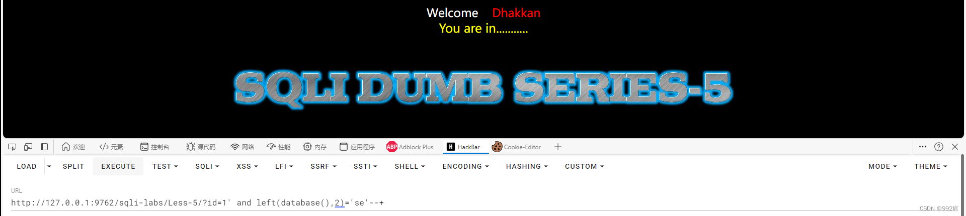 sqli-labs解题记录_please input the id as parameter with numeric valu-CSDN博客