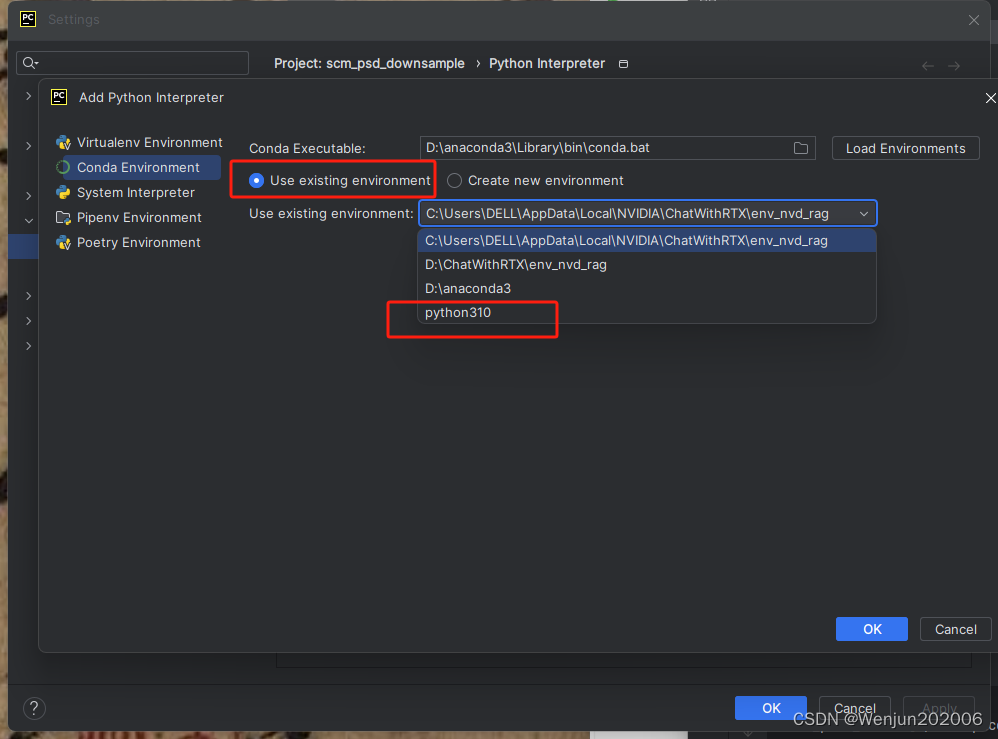 pycharm配置anaconda虚拟环境_pycharm load environments-CSDN博客