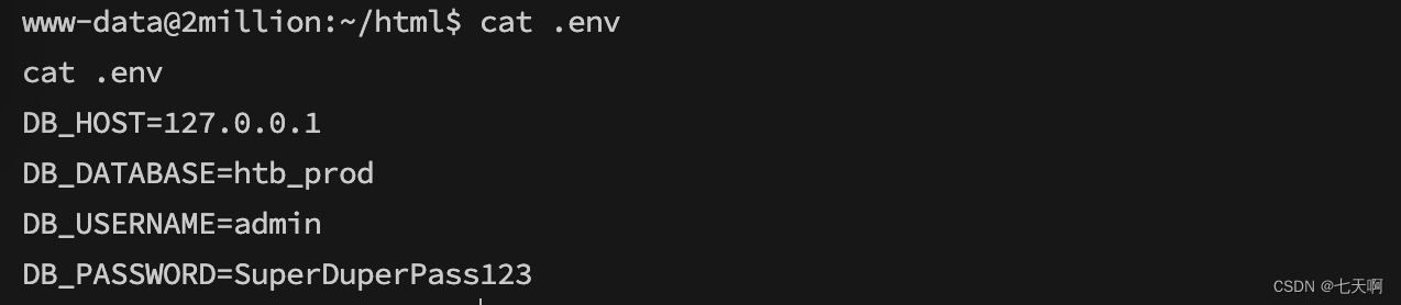 HackTheBox-Machines--TwoMillion_hackthebox 两百万wp-CSDN博客
