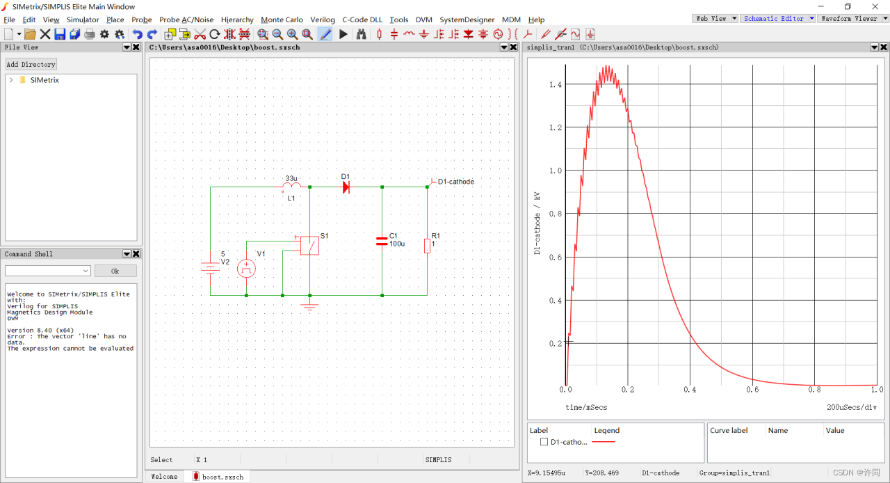 SIMPLIS POP仿真_simplis仿真-CSDN博客