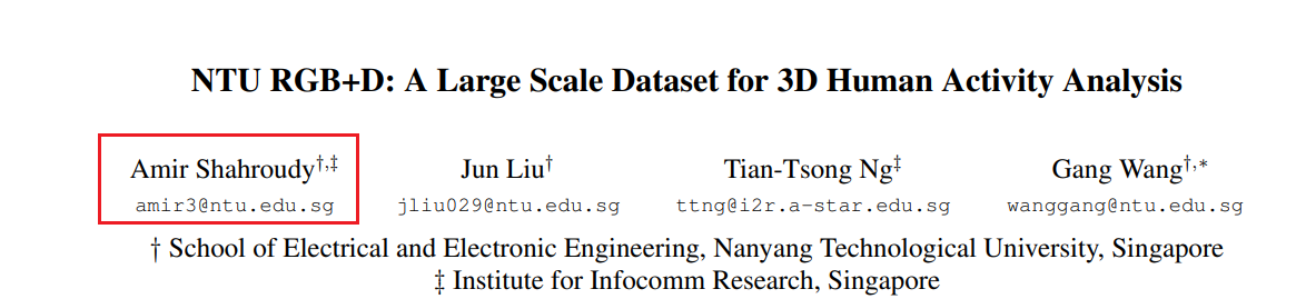 NTU RGB+D和NTU RGB+D 120_ntu rgb+d dataset 120-CSDN博客