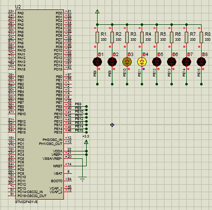 STM32F4 HAL跑马灯Proteus仿真-CSDN博客