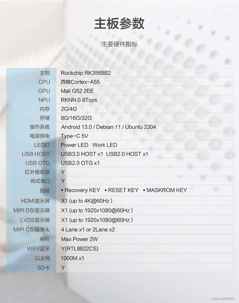 【KICKPI新品K1B】RK3568B2 高性能小尺寸主板发布！！！_rockchip rk3568b2-CSDN博客