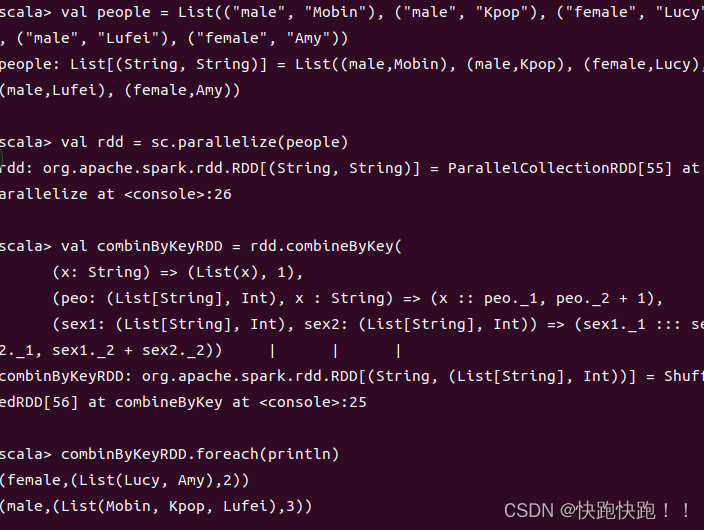在spark shell中完成RDD基本操作_如何使用spark shell执行一个简单的spark操作(如计算两个rdd的和)-CSDN博客