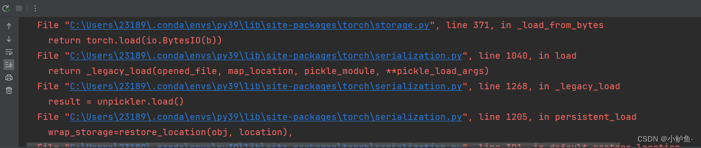 使用pickle.loads()时报错没有cuda_pickle.load报错-CSDN博客