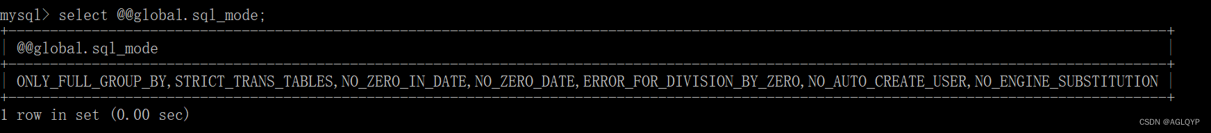 MySQL查询语句出现：sql_mode=only_full_group_by-CSDN博客
