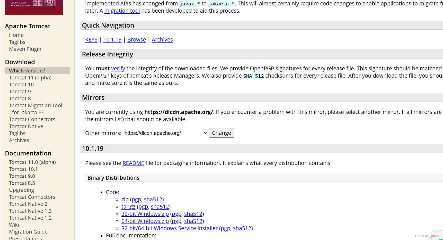 Tomcat_10.1.19安装_tomcat10.1.19-CSDN博客