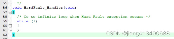 KEIL仿真FreeRTOS总是卡住在HardFault_Handler或者卡在B._freertos卡在死循环里-CSDN博客