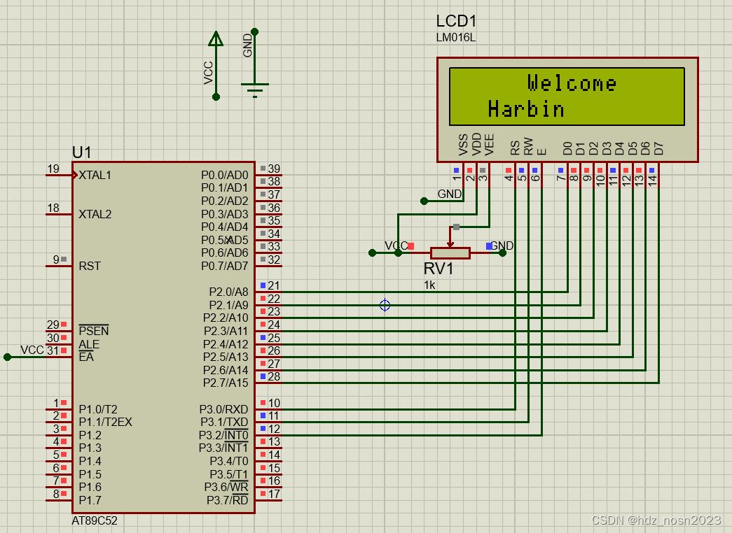 LM016L液晶显示屏-CSDN博客