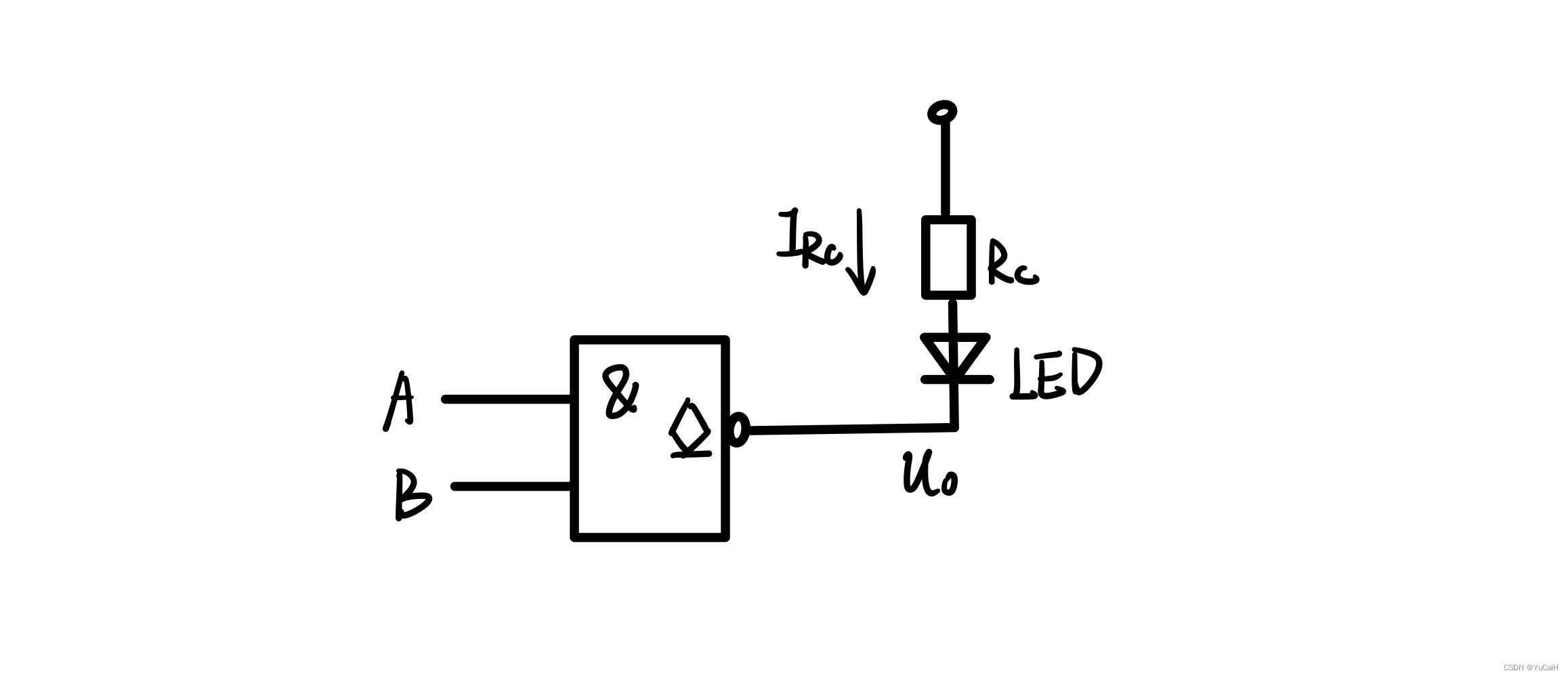 TTL集电极开路门(OC门)_ttl 集电极开路门(oc 门)电路如图 13 所示,两个 oc 门必须外接上拉电阻 rl 和电源-CSDN博客