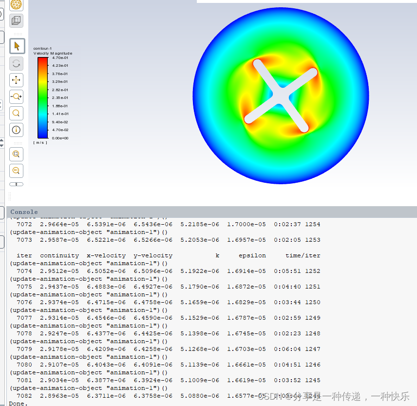 将滑移网格（mesh motion）从瞬态改为稳态，出现了下面的变化，求解方法、mesh motion改为了frame motion。其实就是变成了MRF计算了。-CSDN博客