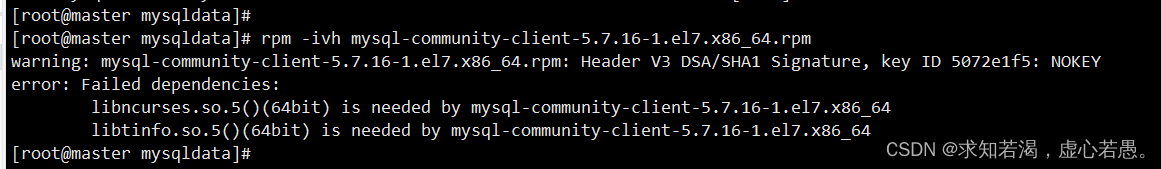 libncurses.so.5()(64bit) is needed by,libtinfo.so.5()(64bit) is needed b-CSDN博客