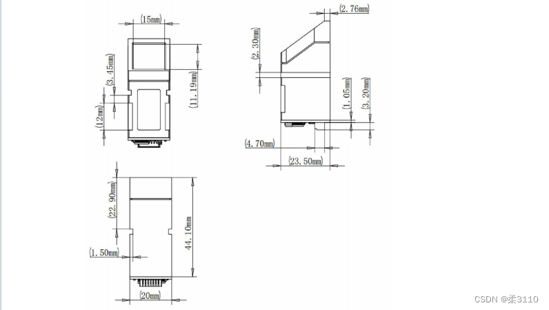 R307S指纹识别模块的硬件接口介绍_r307指纹模块-CSDN博客