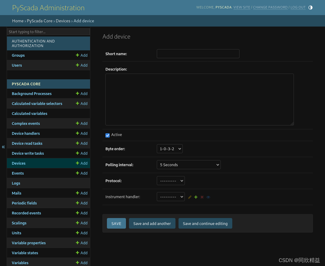 PyScada的相关资料_pyscada使用文档-CSDN博客