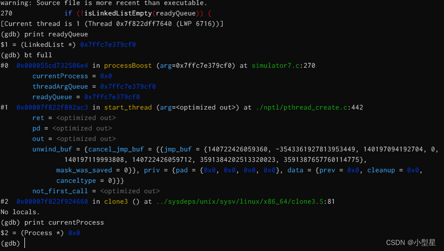 wsl/ubuntu22版本 gdb coredump多线程_wsl coredump-CSDN博客