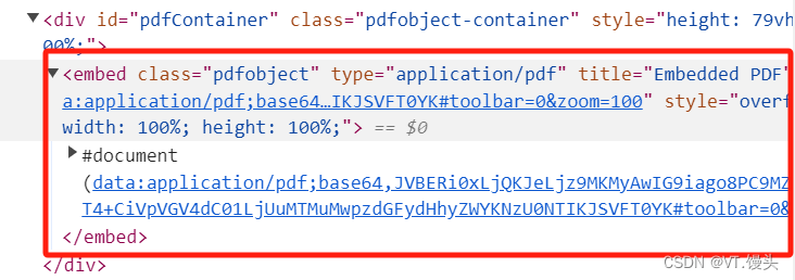 使用PDFObject显示PDF文件（不限字体）并且控制下载-CSDN博客