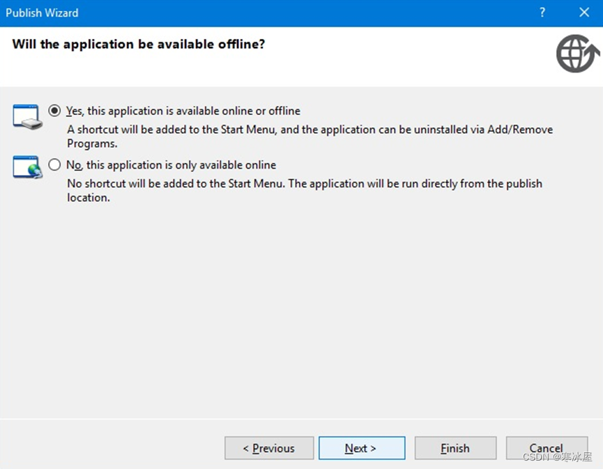 在C#&VB中Winform & WPF的安静ClickOnce安装程序_wpf clickonce-CSDN博客