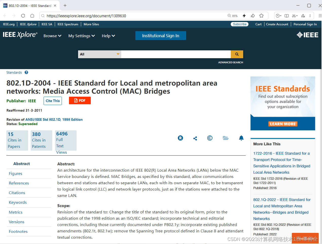 IEEE Std 802.1D-CSDN博客