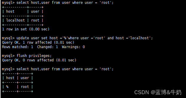 mysql开启远程登录-CSDN博客