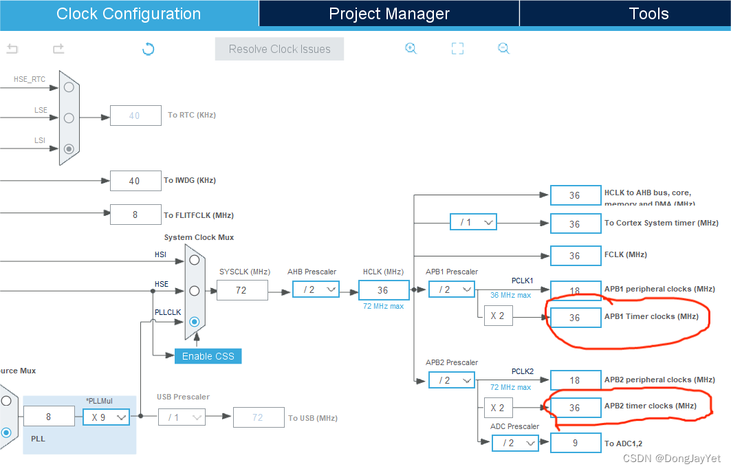 STM32F103 STM32CubeMX 配置定时器 Timer 产生定时中断_stm32mx配置定时器中断代码-CSDN博客