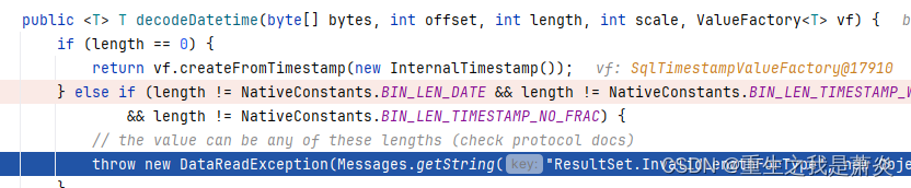 mybatis出现日期转换异常Cause: java.sql.SQLException: Invalid length (19) for type TIMESTAMP-CSDN博客
