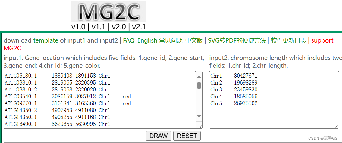 使用MG2C绘制基因染色体位置图_mg2c做染色体定位图-CSDN博客