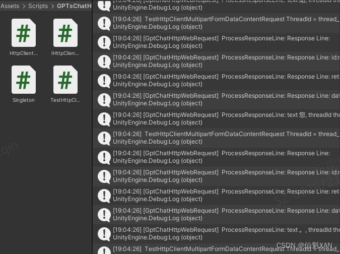 Unity HttpClient 之 使用MultipartFormDataContent 发起 内容类型为 multipart/form-data 的数据 Post 请求(正常与流式响应处理 ...