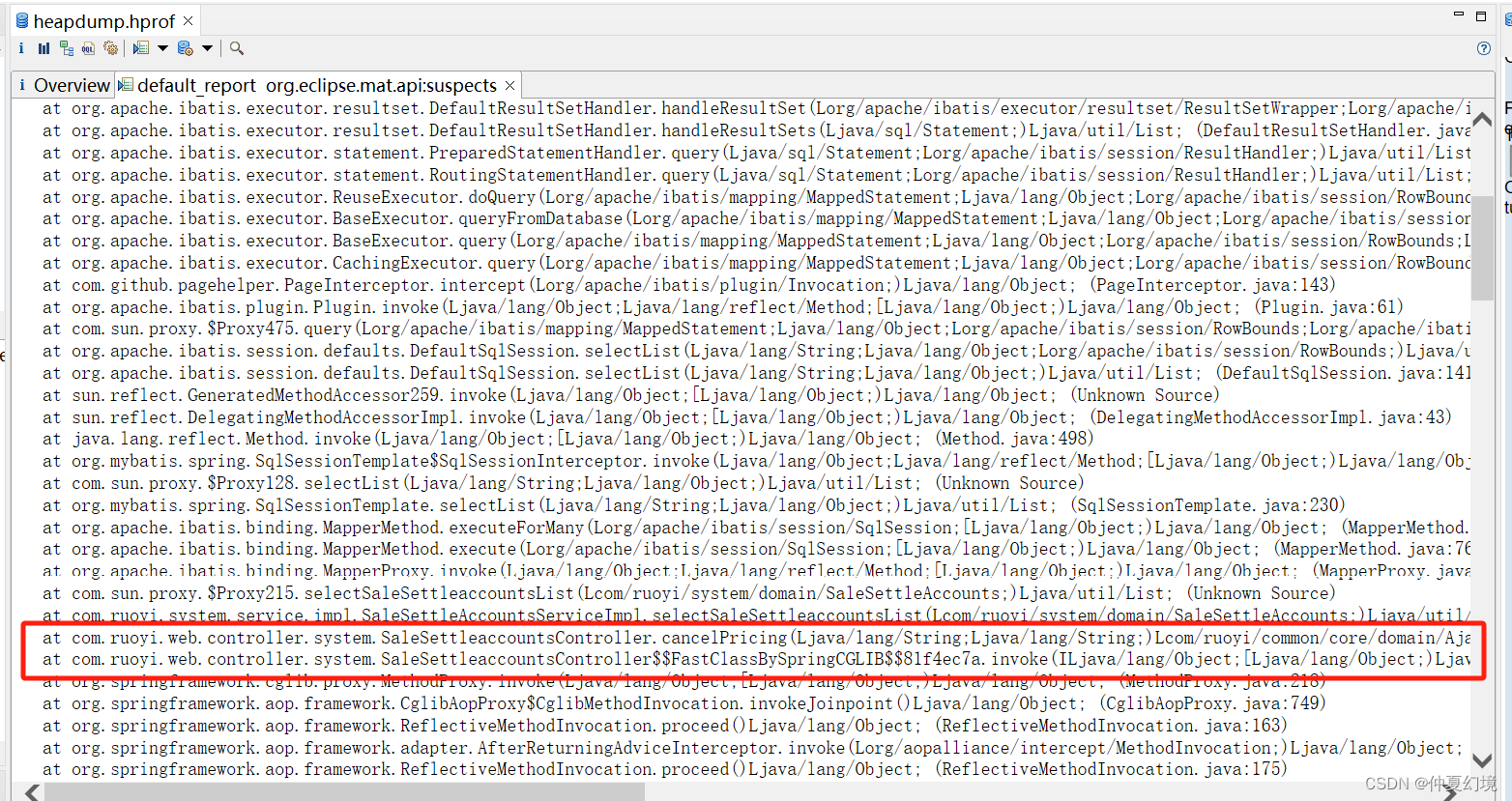 使用mat即Memory Analyzer分析内存溢出_memoryanalyzer-CSDN博客