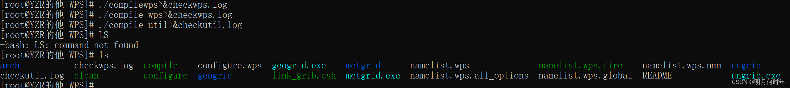 在WINDOW子系统下的WRF4.0安装-CSDN博客
