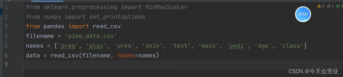 5.2数据预处理：调整数据尺度、正态化数据、标准化数据、二值数据【pima_data.csv数据集】-CSDN博客