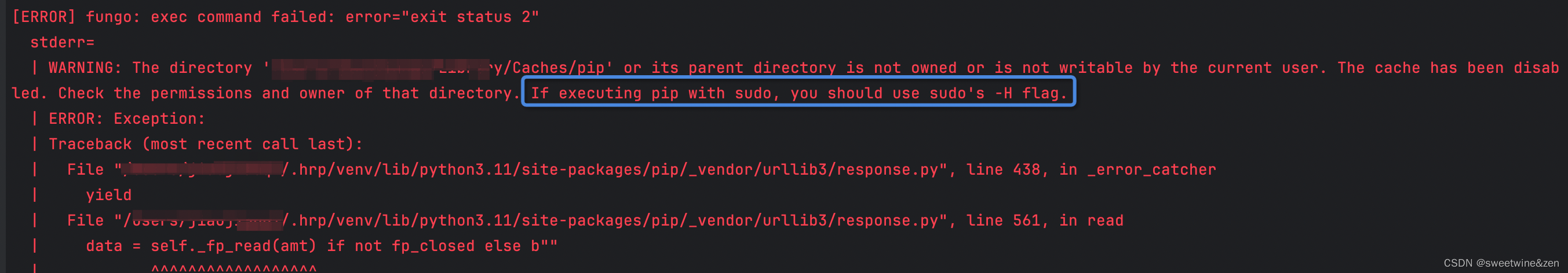 Error: [Errno 13] Permission denied:-CSDN博客
