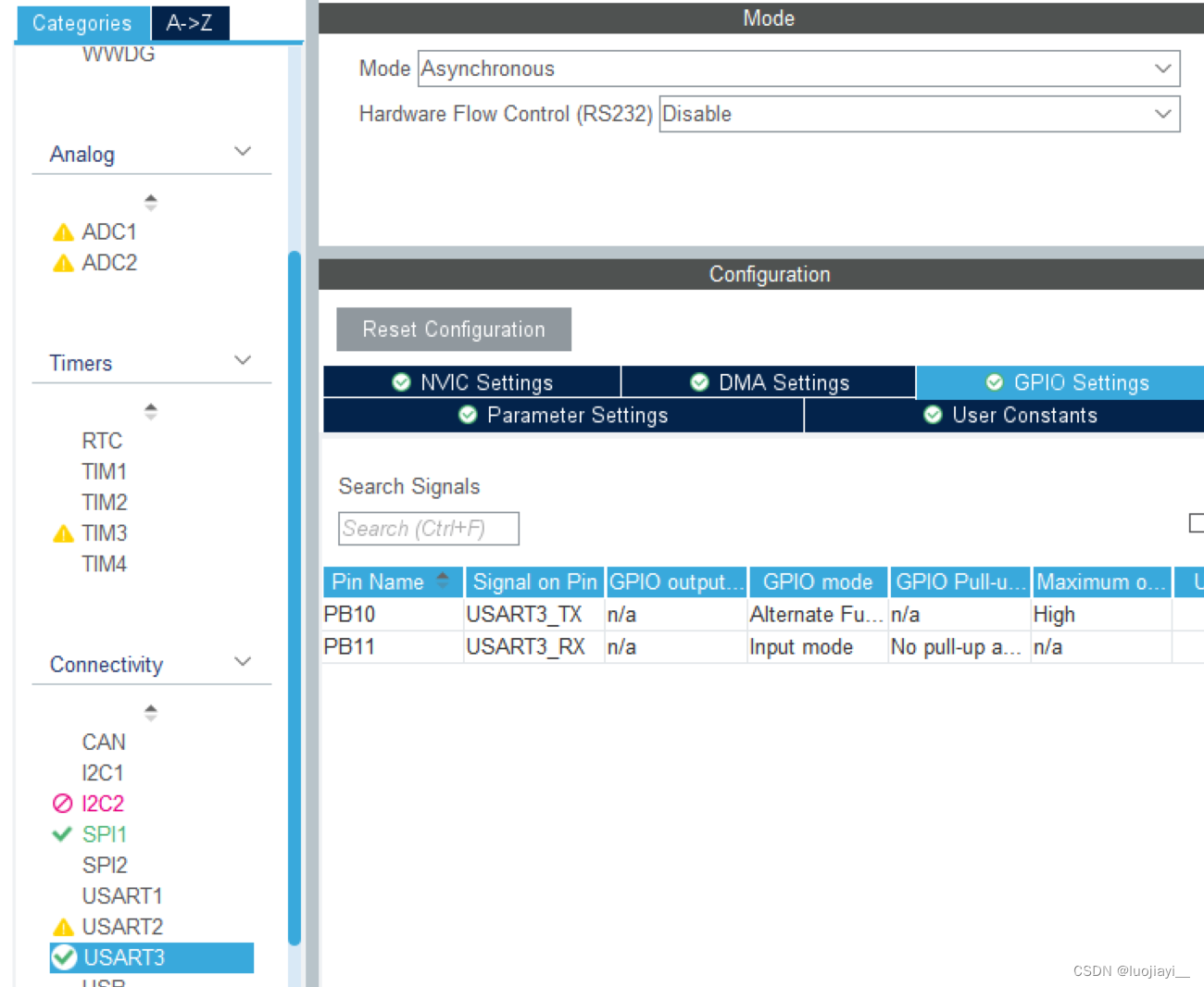 NRF24L01 2.4G模块一对一 HAL+CUBEMX开发_nrf24l01 hal-CSDN博客