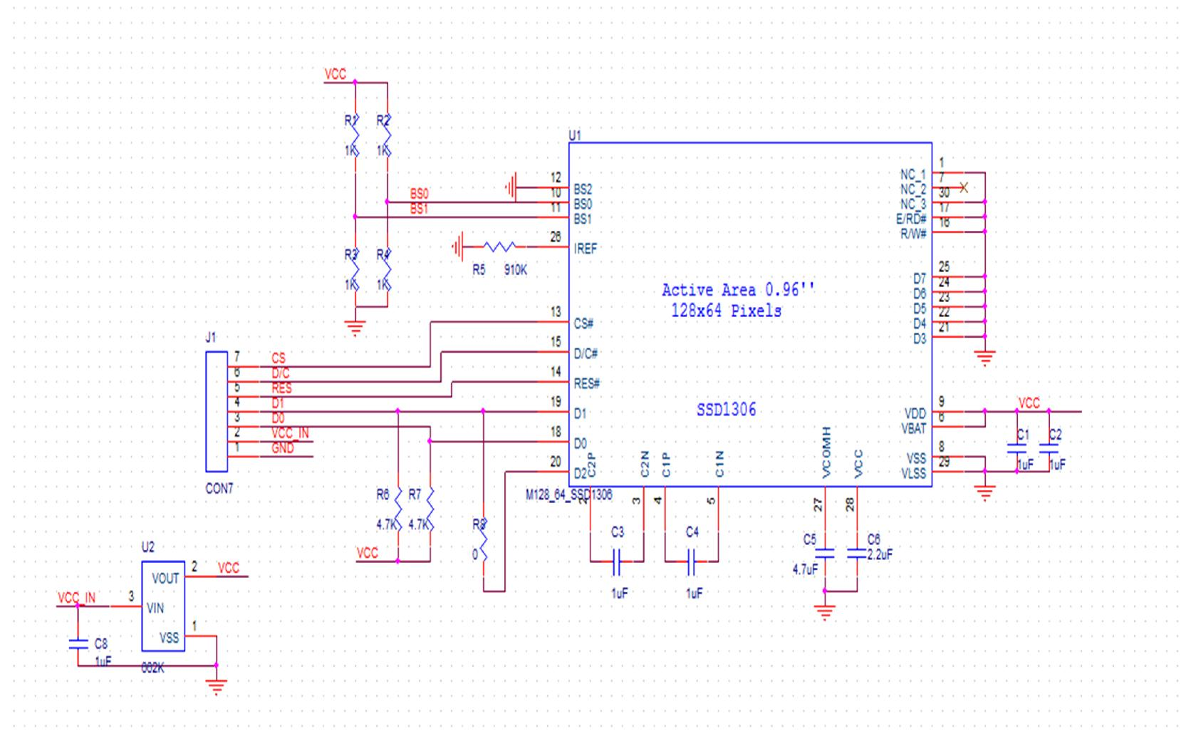 0.96 寸 OLED 显示屏使用_0.96oled显示屏-CSDN博客