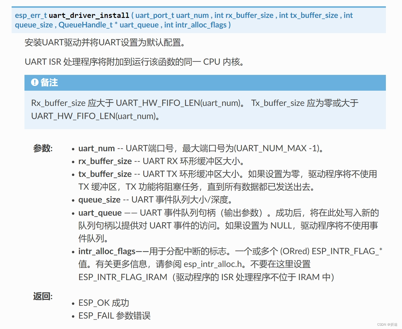 【快速上手ESP32（基于ESP-IDF&VSCode）】05-UART串口通信_esp32 uart串口通信 csdn-CSDN博客