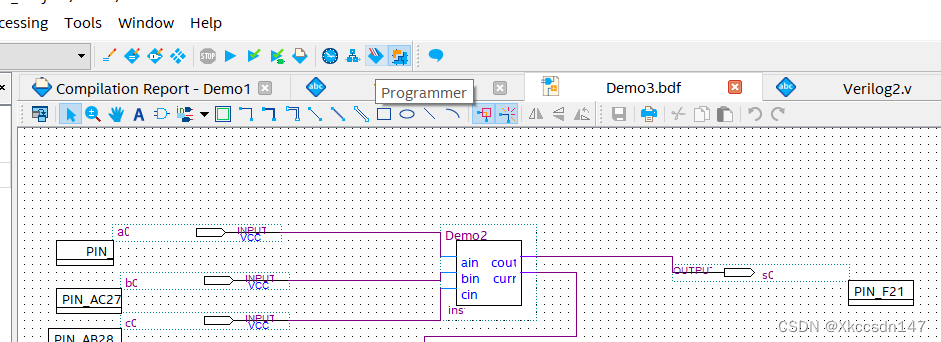 FPGA——DE2-115开发板实现一位全加器与四位全加器 Quartus使用教程-CSDN博客