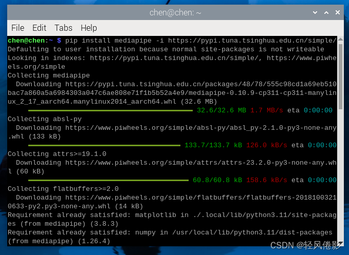树莓派5-mediapipe库安装-CSDN博客