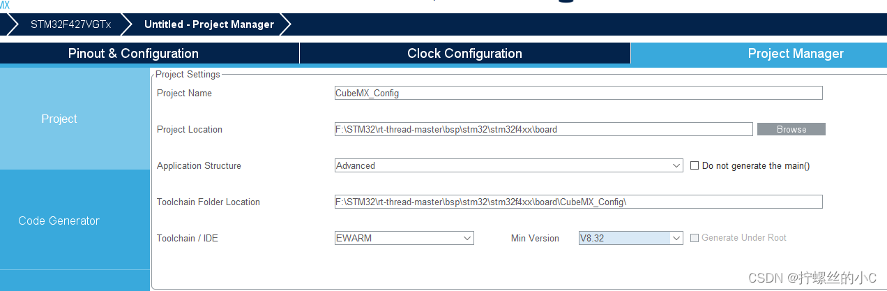 STM32F427的RT-Thread完整版移植——BSP制作-CSDN博客