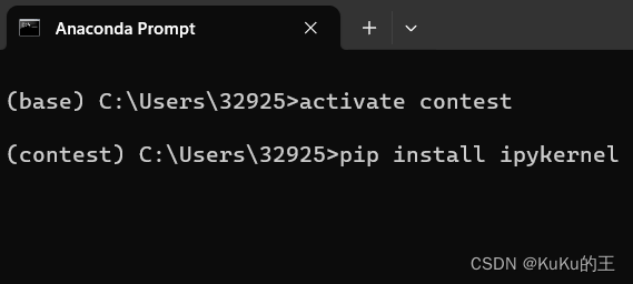 Jupyter Notebook 调用conda的环境怎么让jyputer找到conda环境 Csdn博客 1453
