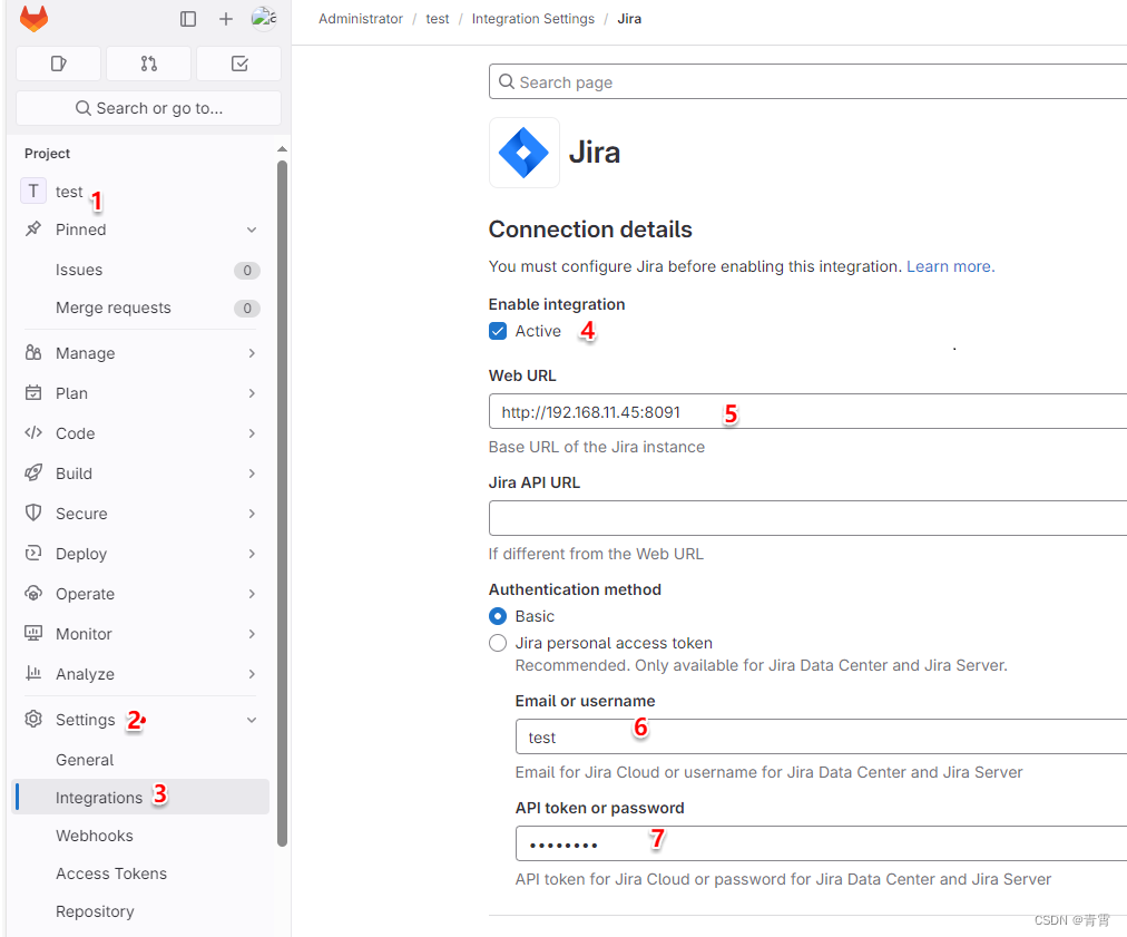 实现jira与gitlab的关联_jira gitlab-CSDN博客