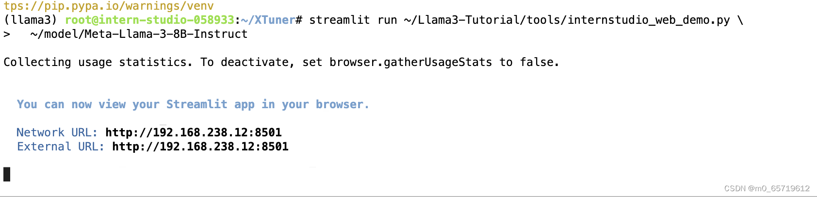 Llama3实战记录之Llama 3 本地 Web Demo 部署_阿里ai dashscope sdk 可以用于本地的llama3 吗-CSDN博客