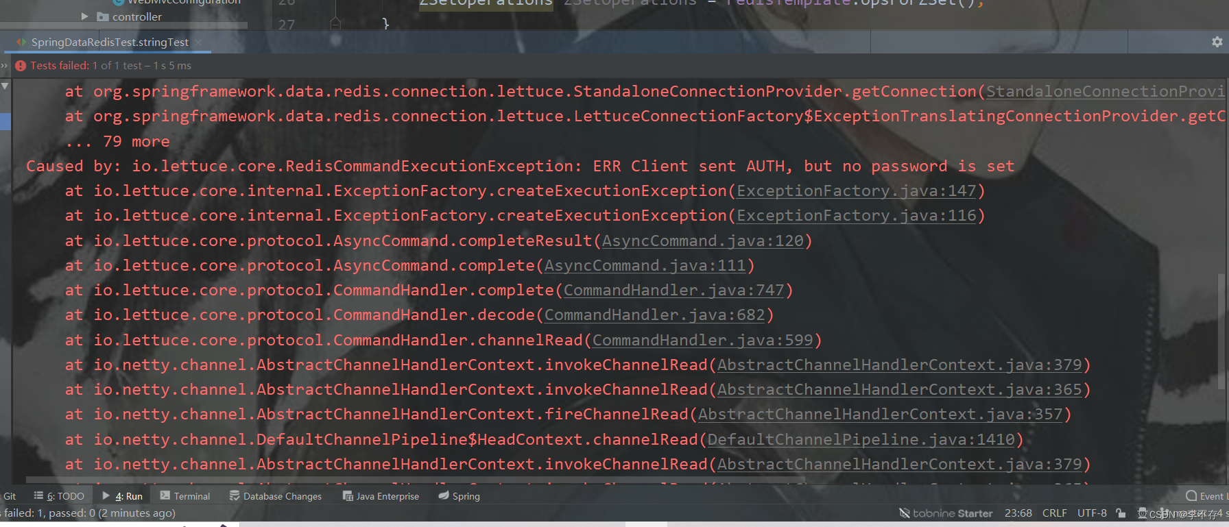 Idea连接redis报错unable To Connect To Redis Intellij Idea Unable To Connect To Redis Csdn博客