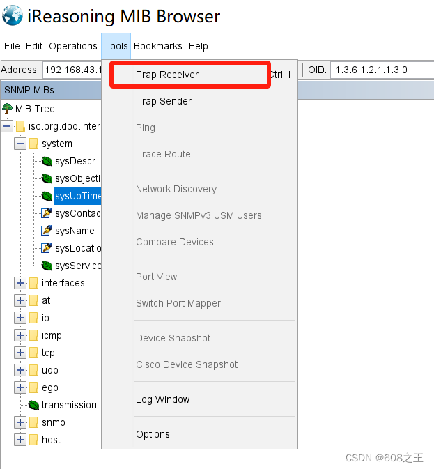 网络管理——SNMP通信之trap报文的获取_snmp trap报文抓包-CSDN博客