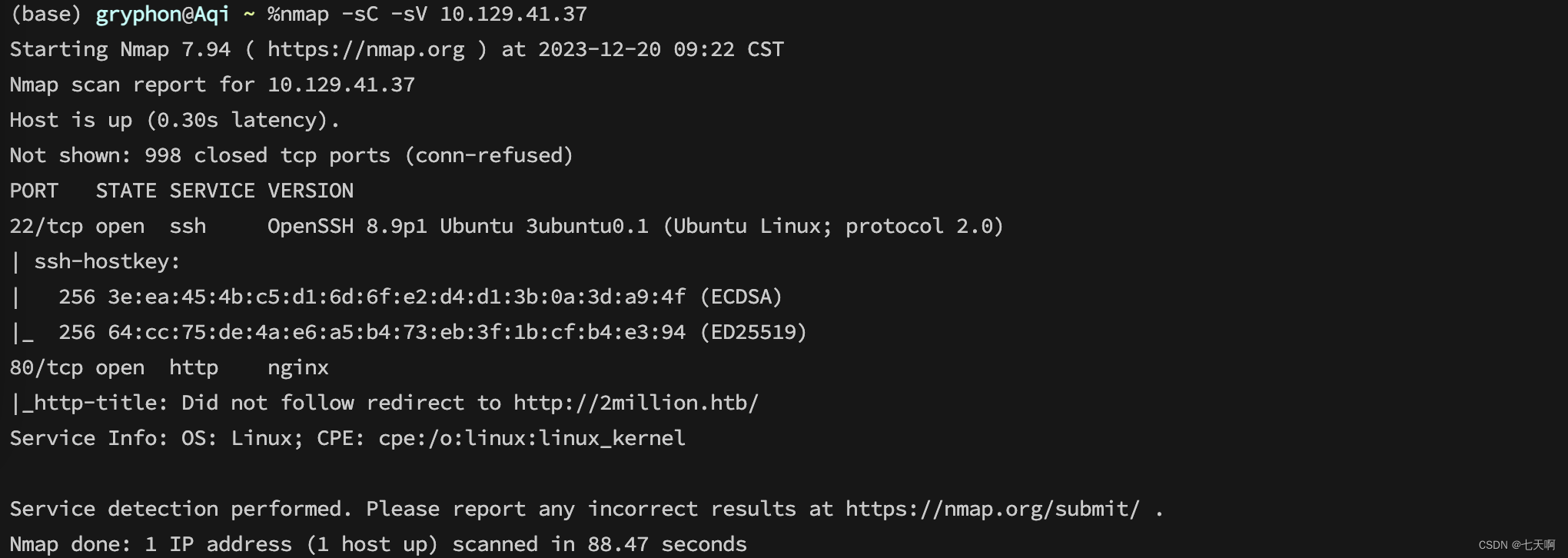 HackTheBox-Machines--TwoMillion_hackthebox 两百万wp-CSDN博客
